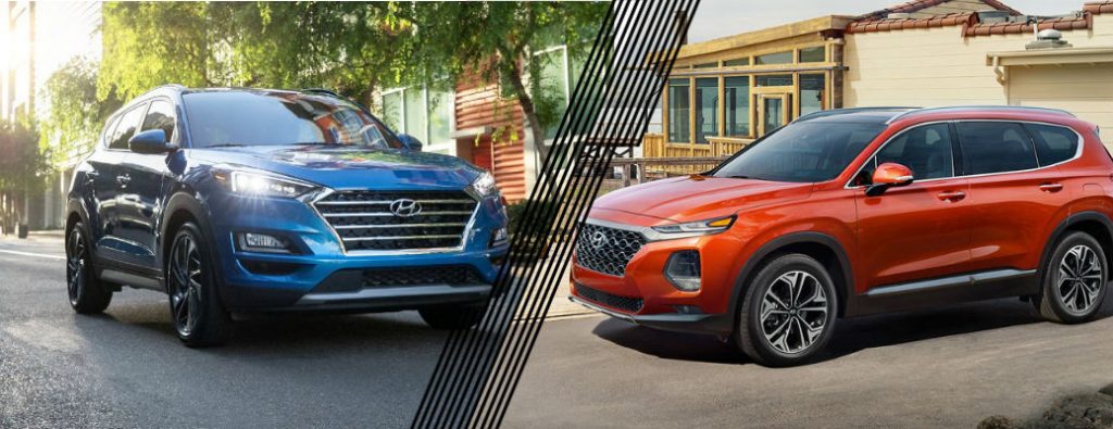 2021 Hyundai Tucson vs 2020 Hyundai Santa Fe | Earnhardt Hyundai NS